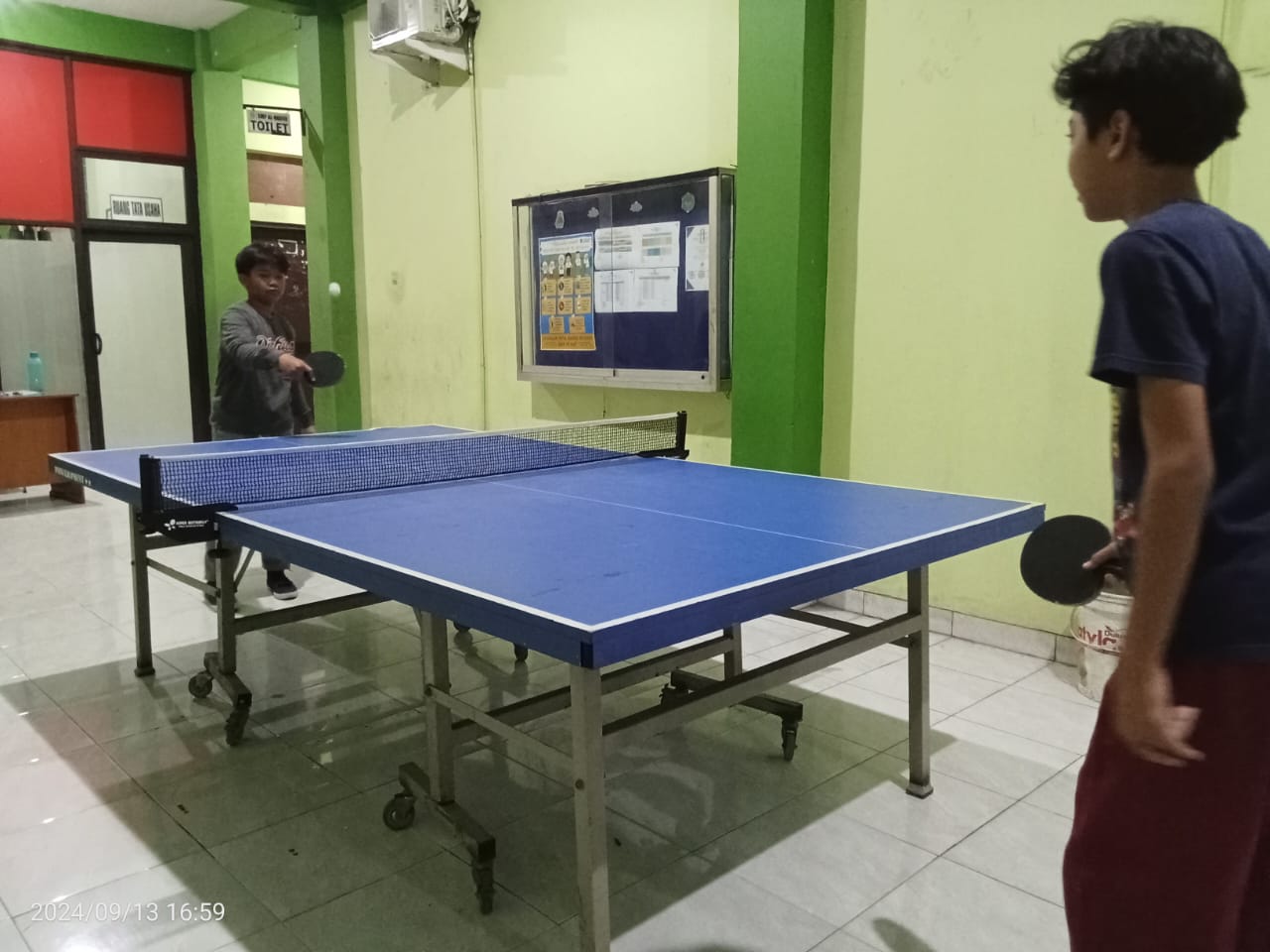 SMP Al-Hadiid Cileungsi — Tenis meja